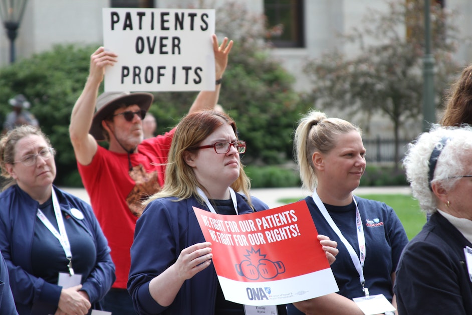 OSU Nurses Organization Informational Picket · Mobilize