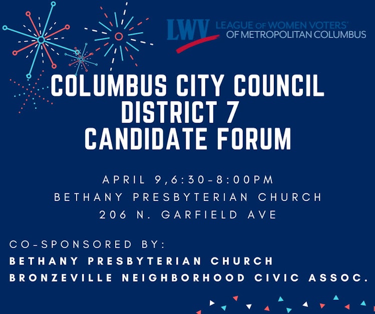 Collect Petitions at the Columbus City Council District 7 Candidate ...