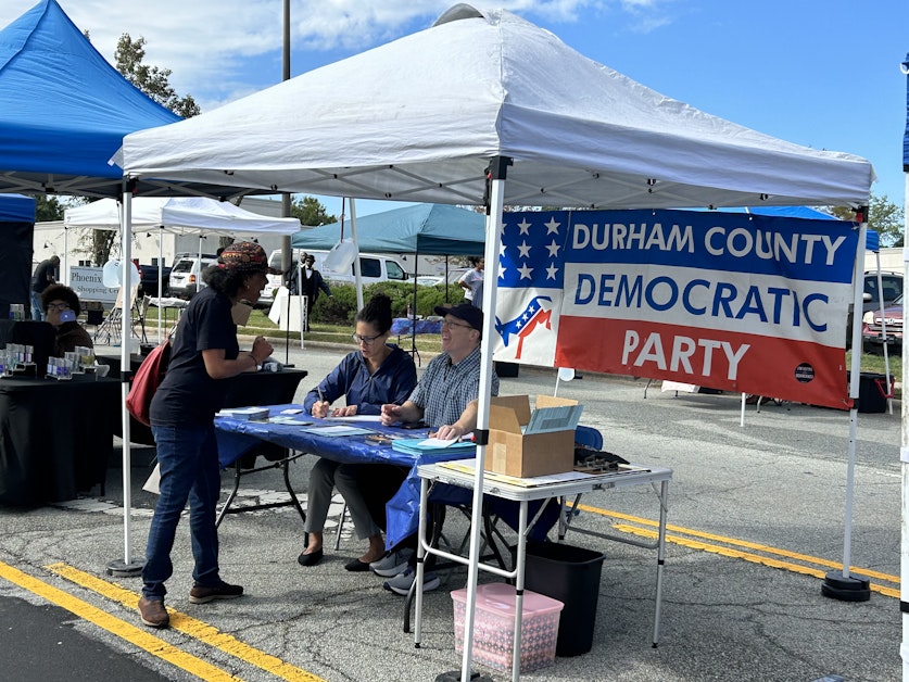 Tabling at the Juneteenth Festival · Mobilize