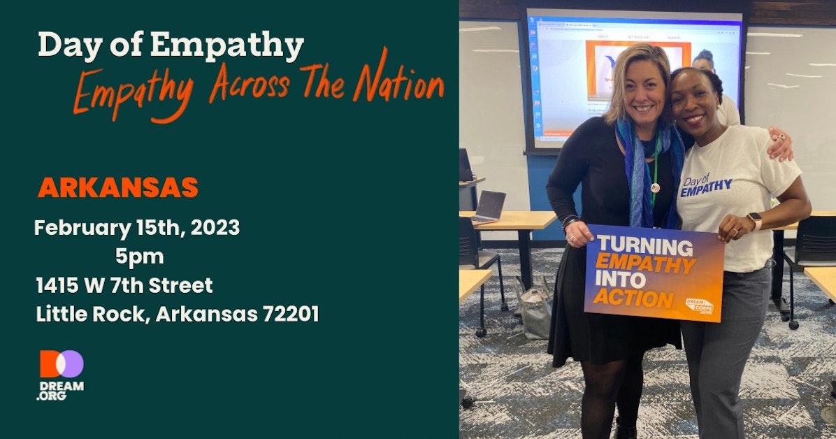 Arkansas Day of Empathy- Social Justice Award Ceremony · Dream.Org