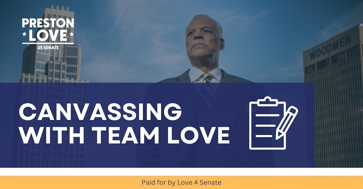 Canvassing with Team Love · Nebraska Democratic Party