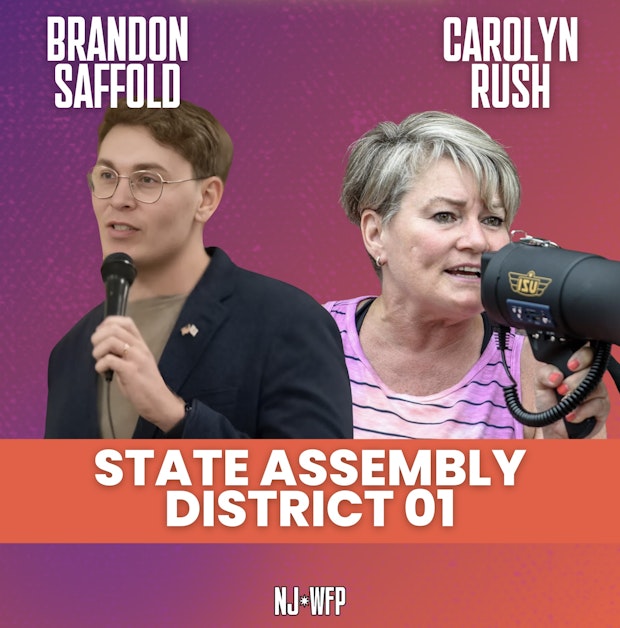 Weymouth Township Canvass with LD1 Assembly Candidates Carolyn Rush ...