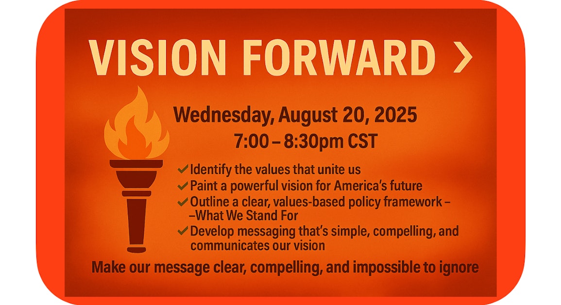 Join “Vision Forward: Messaging Our Pro-Democracy Vision”: August 20 ...