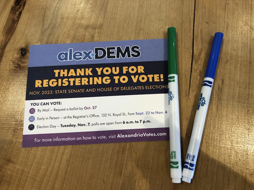 Postcard Writing · Fairfax County Democratic Committee