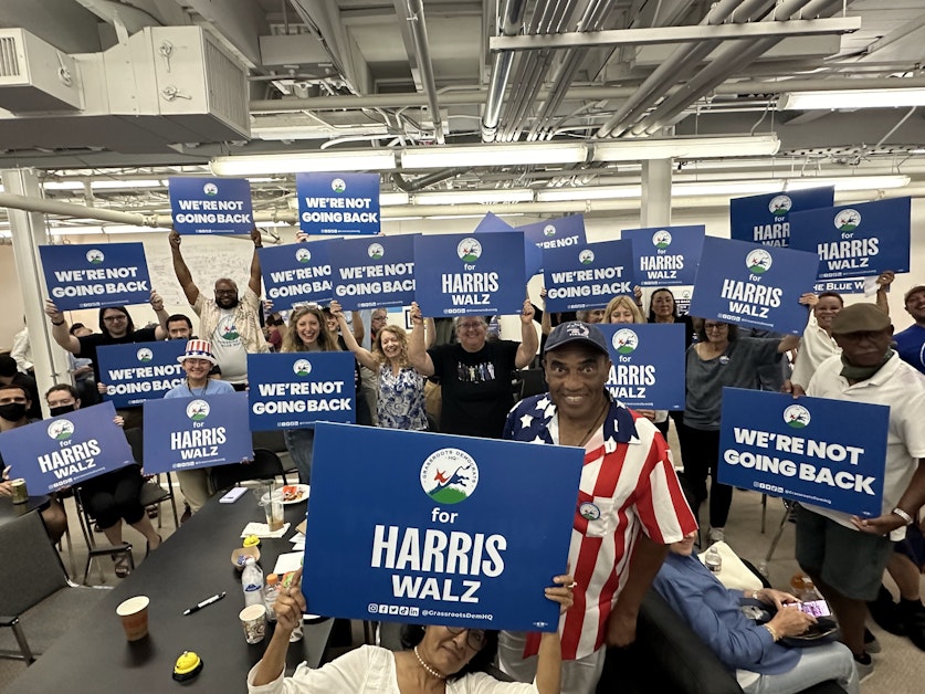 In-Person Phone Bank to Elect Kamala Harris at the Grassroots Democrats ...