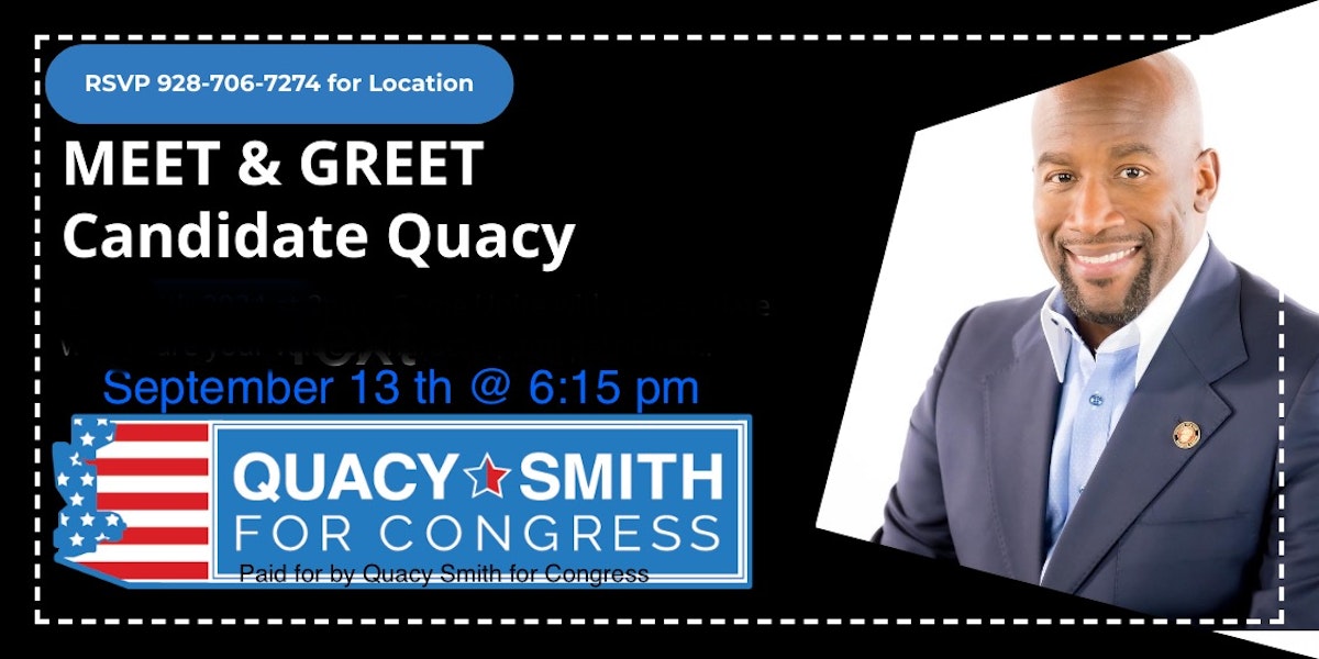 Quacy Smith Powerhouse Fundraiser: Meet the Candidate & TikTok Live! 🔥 ...