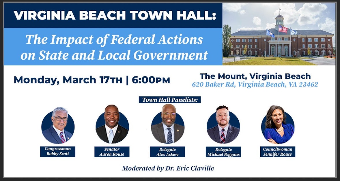 Virginia Beach Townhall: Effects of Federal Government on State and ...