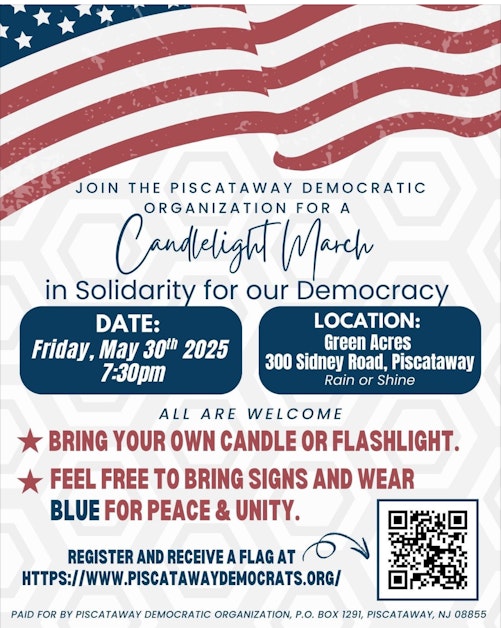 Candlelight March in Solidarity for our Democracy · Mobilize