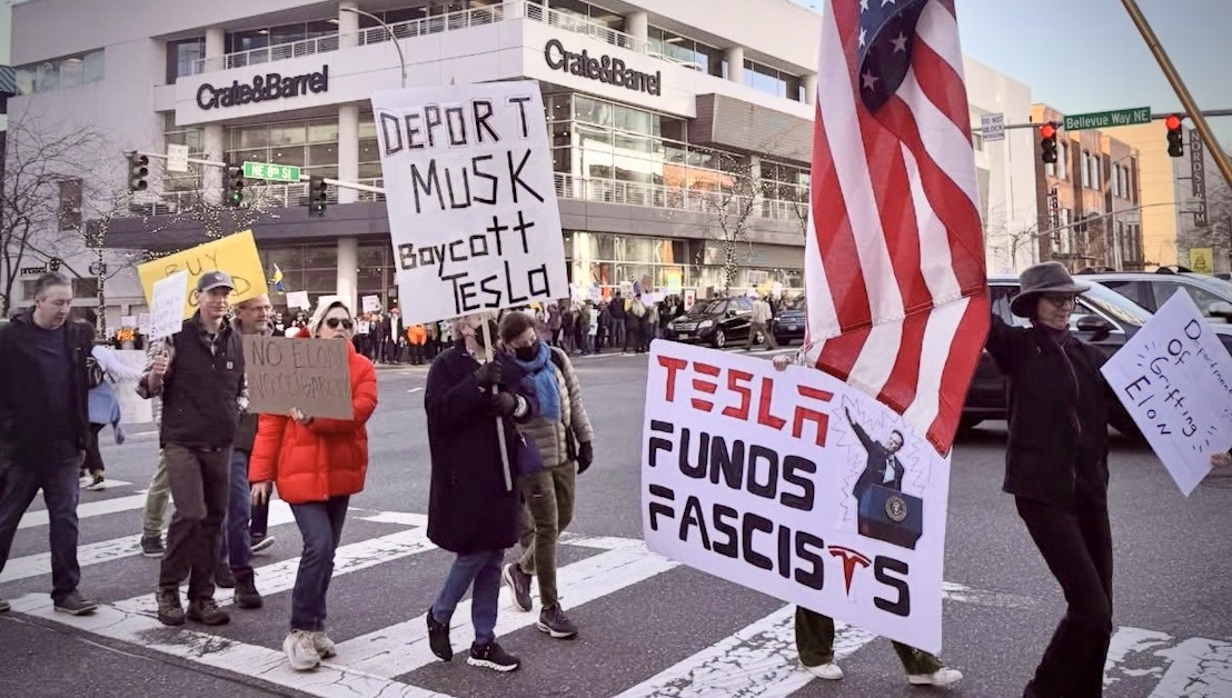 Tesla Takedown: Bellevue Square! · Mobilize