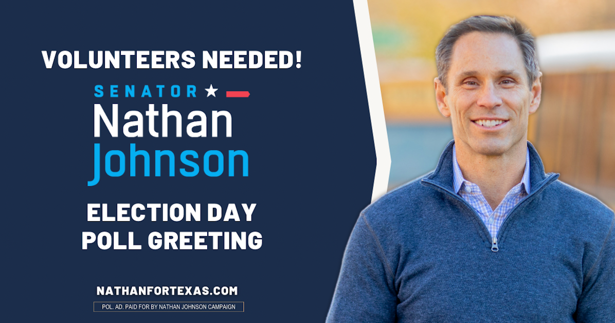 Irving Election Day Poll Greeting · Mobilize