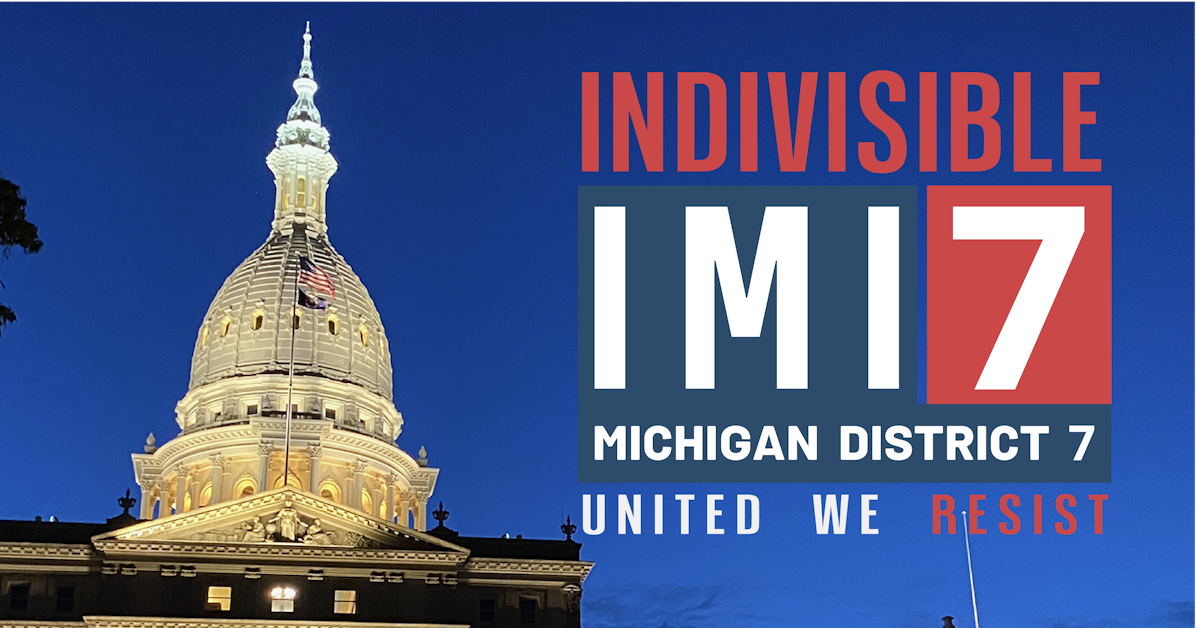 Indivisible Michigan 7th District · Indivisible