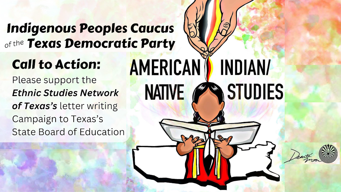 Call to Action American Indian / Native Studies Letter Campaign · Mobilize