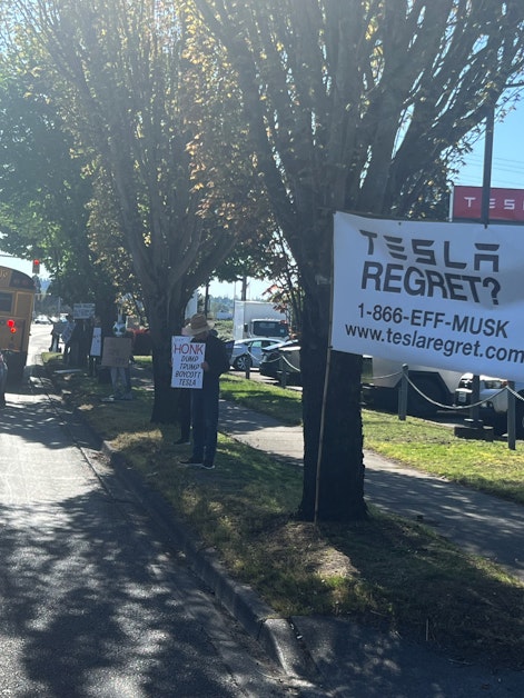 Tesla Takedown: Renton! · Mobilize