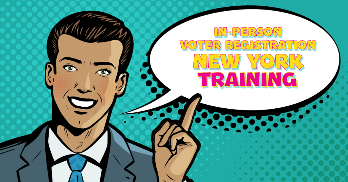 Learn (on Zoom) to Register NY Democrats (In Person)! · Mobilize