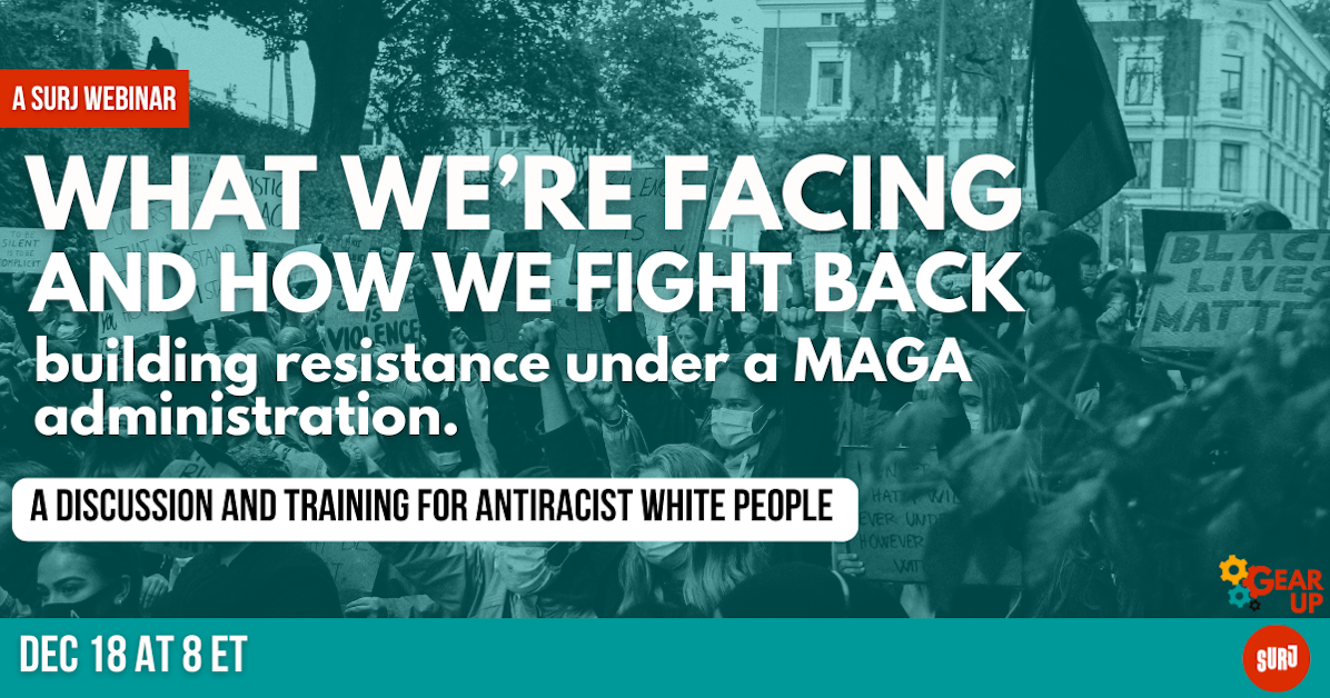 What we’re facing– and how we fight back: building resistance under a ...