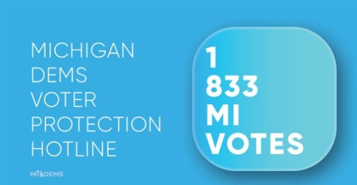 HOTLINE TRAINING: Michigan Voter Assistance Hotline Training for ...