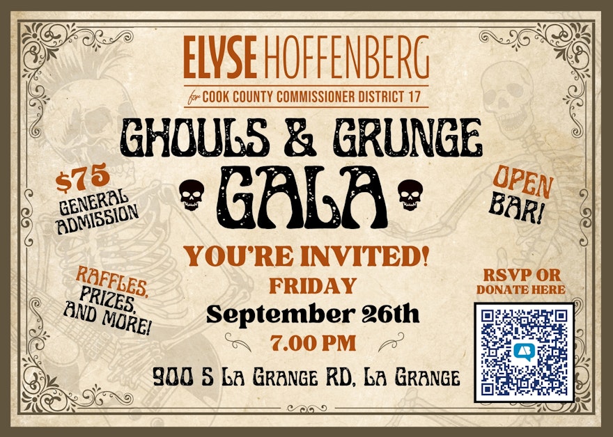 Ghouls & Grunge Gala A Spirited Kickoff Elyse Hoffenberg's Campaign for ...