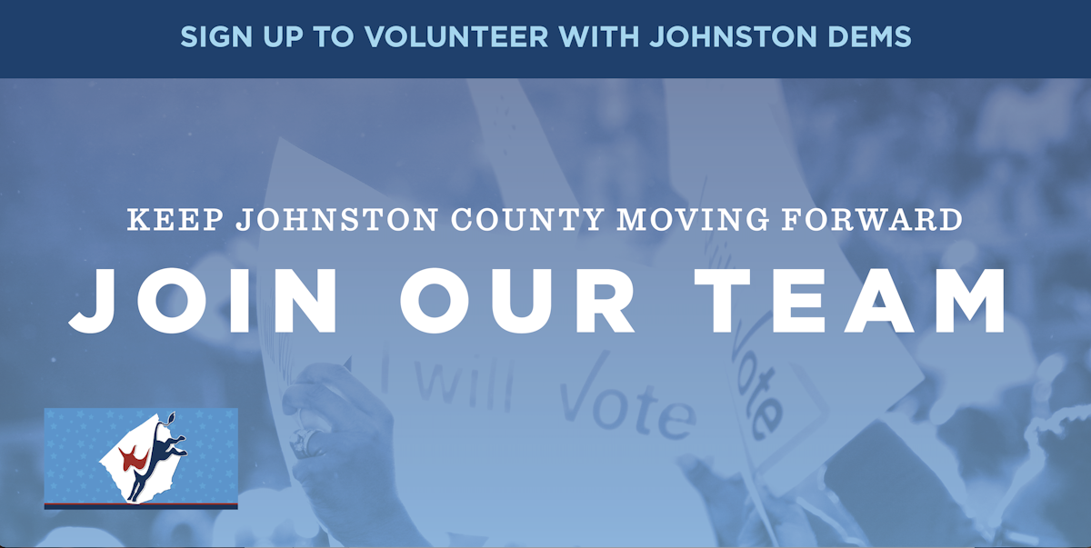 Johnston Co North Carolina Democrats Volunteer Interest Form · North ...