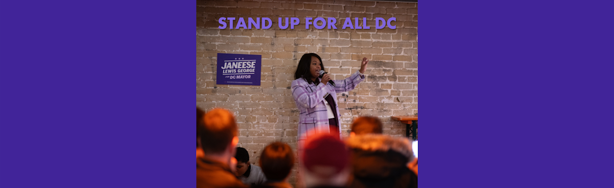 Meet & Greet with Janeese Lewis George! · Janeese for DC Mayor