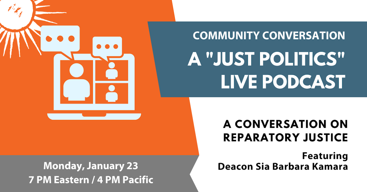 Community Conversation: Reparatory Justice with Sia Barbara Kamara ...