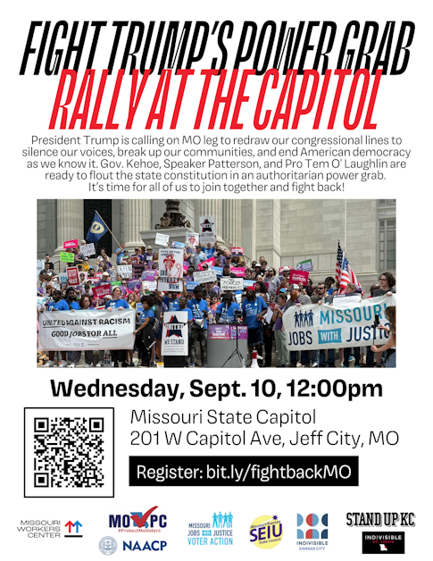 RALLY MO STATE CAPITOL · Indivisible