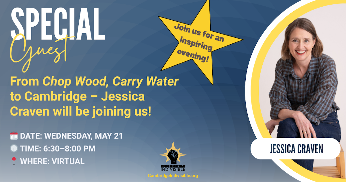 An evening with powerhouse grassroots activist Jessica Craven ...