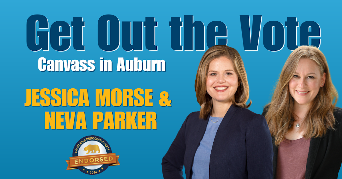 Canvass for Jessica Morse and Neva Parker in Auburn · Mobilize