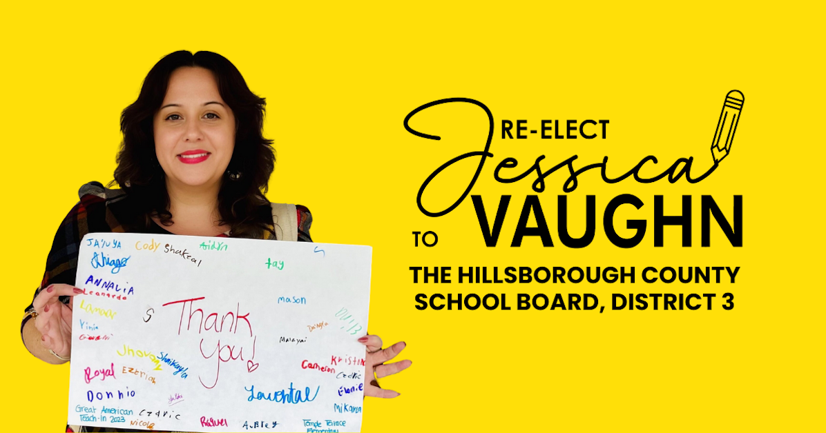 Call to Action via Relational Organizing: Re-Elect Jessica Vaughn to ...
