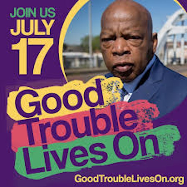 John Lewis Phone Bank · Indivisible