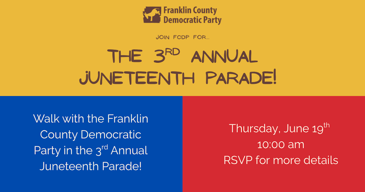 March in the 3rd Annual Juneteenth Parade w/ FCDP! · Ohio Democratic Party