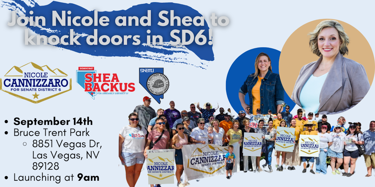 Canvass with Senator Cannizzaro, Assemblywoman Backus, and Southern ...