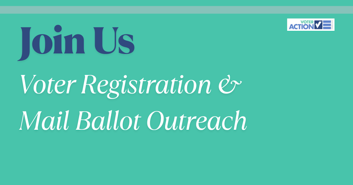 Voter Registration/Mail Ballot Outreach at Good Trouble North Pinellas ...