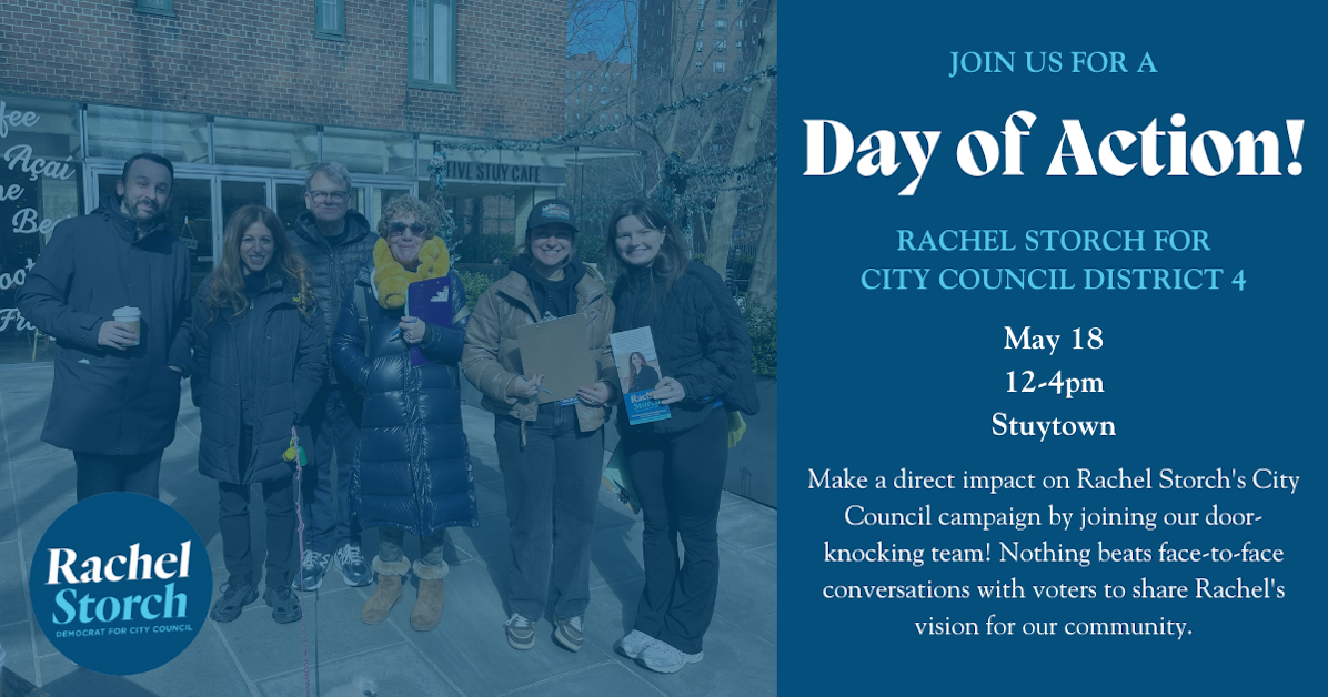 Day of Action in Stuytown! · Mobilize