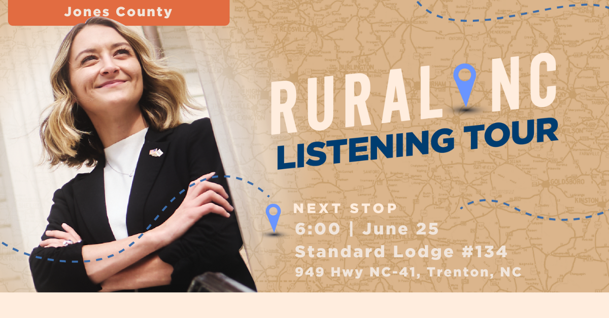 Rural Tour: Jones County · North Carolina Democrats