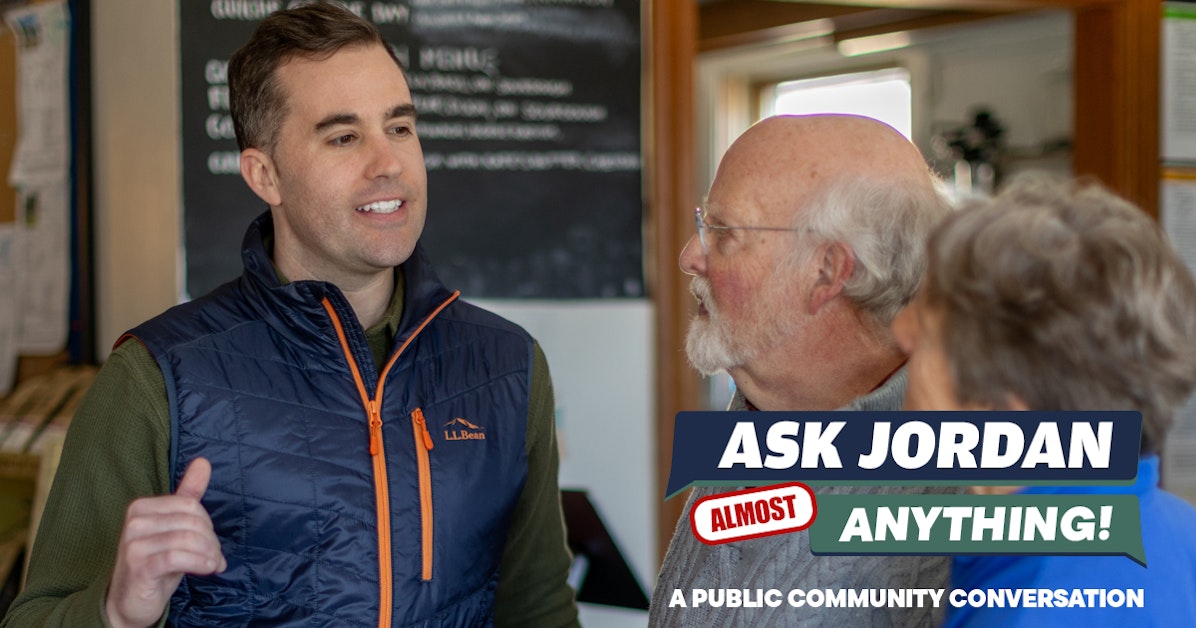 Ask Jordan (almost) Anything! Arrowsic August 2025 · Mobilize