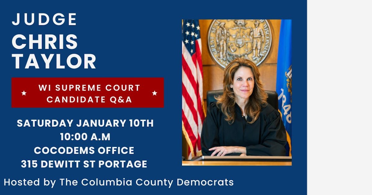 Q&A with WI Supreme Court candidate Judge Chris Taylor · Mobilize