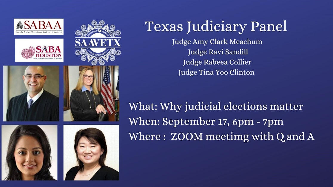 Judicial Panel - Hon. Amy Clark Meachum, Hon. Ravi Sandill, Hon. Tina ...