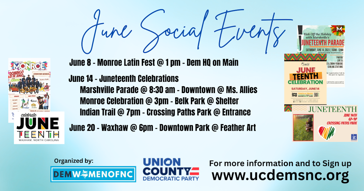 June Community Events · Mobilize