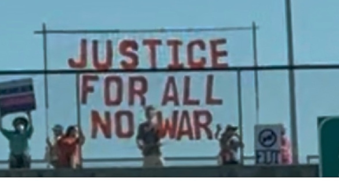 Bridge Banner Brigade Sundays · Mobilize