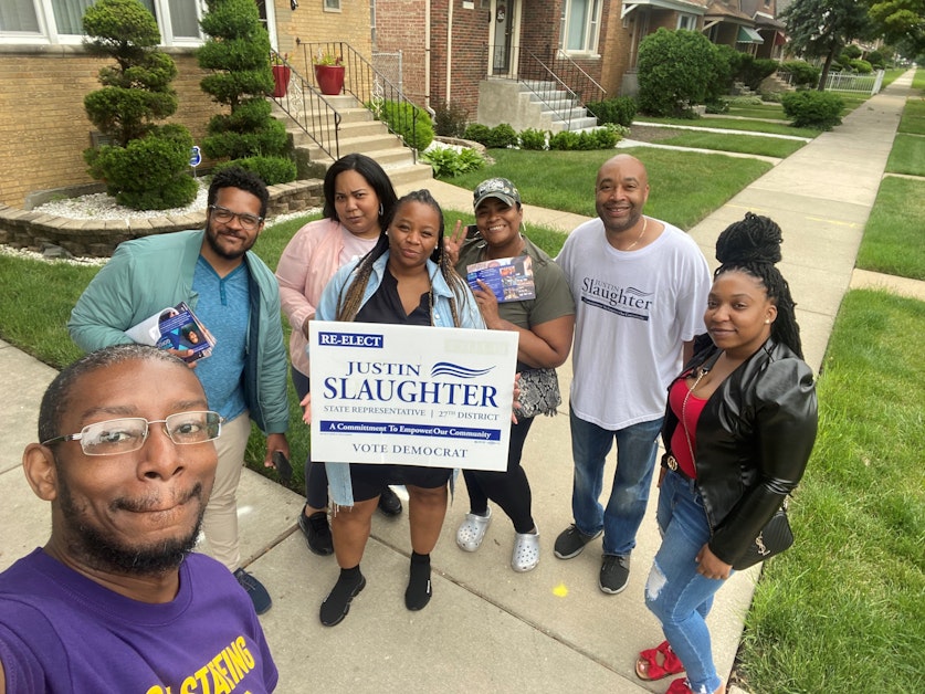 Canvass for Rep. Slaughter - HD27 · Mobilize