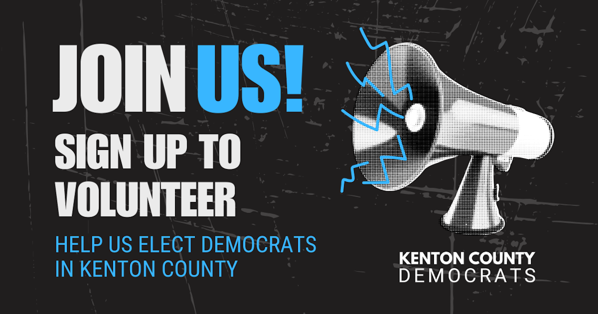 Volunteer with the Kenton Dems · Kentucky Democrats