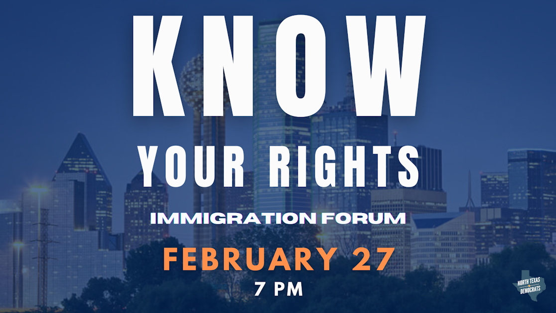Know Your Rights Immigration Forum · Mobilize