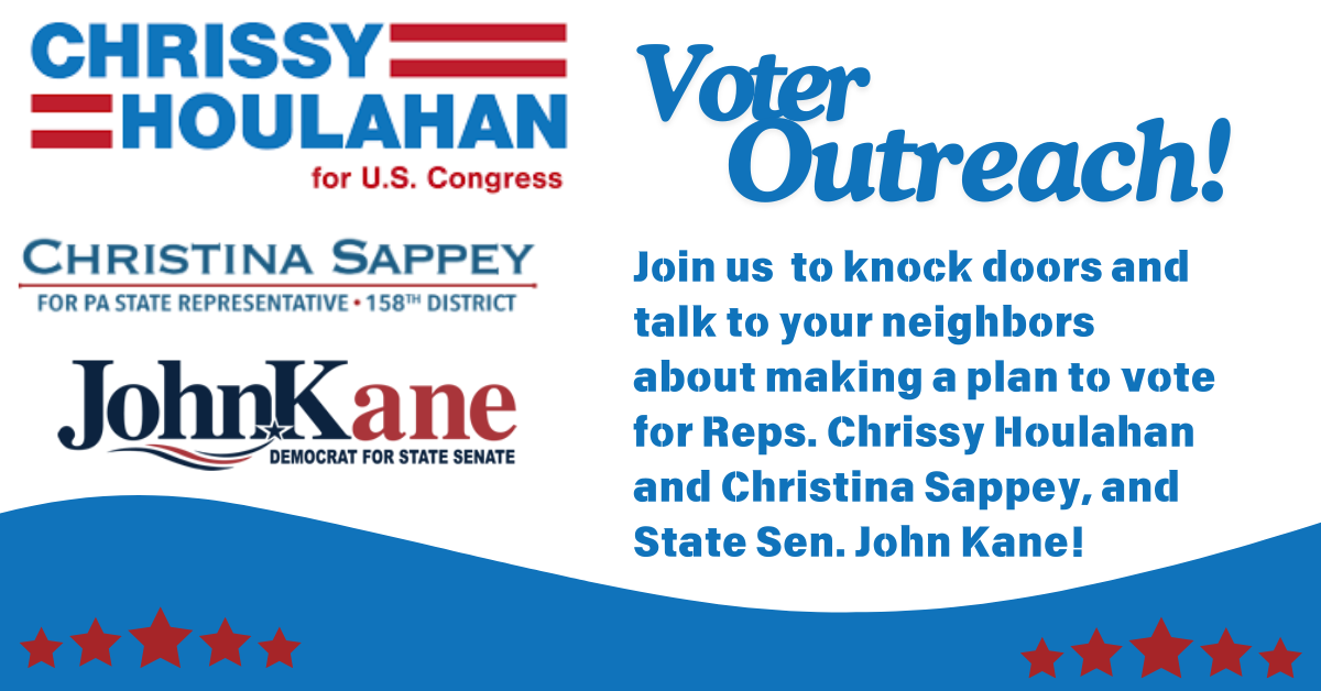 Day of Action for Reps. Houlahan and Sappey and Sen. John Kane ...