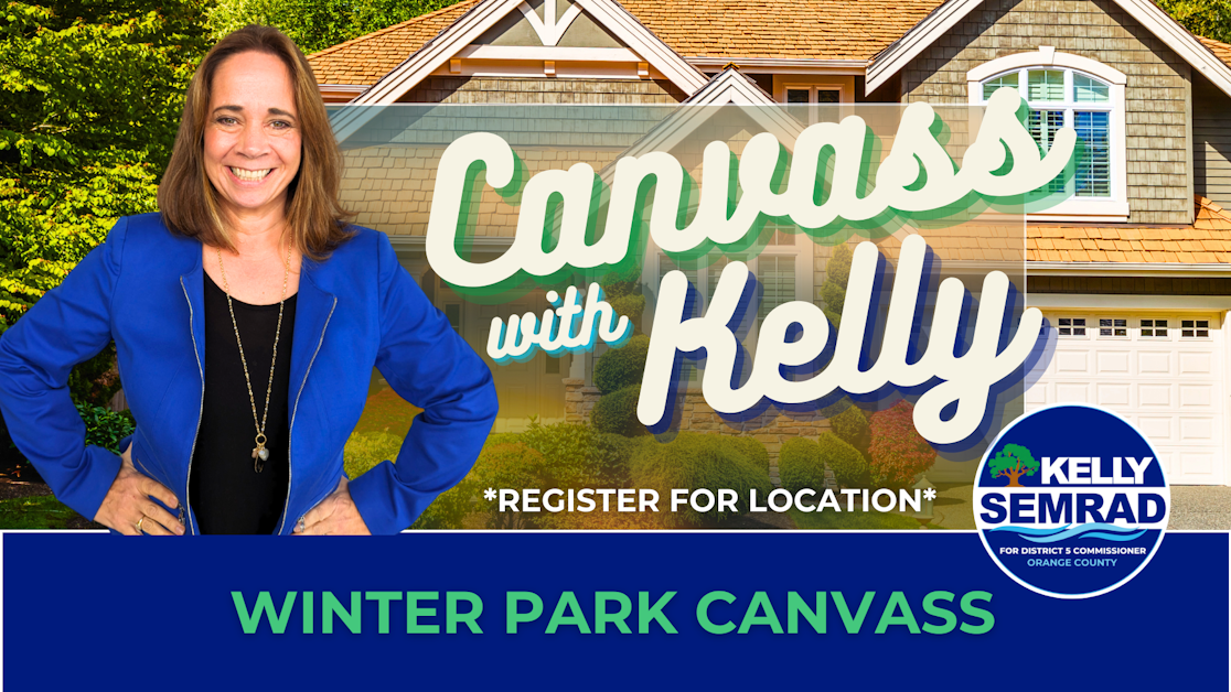 Canvass with Kelly Semrad in Winter Park! · Mobilize