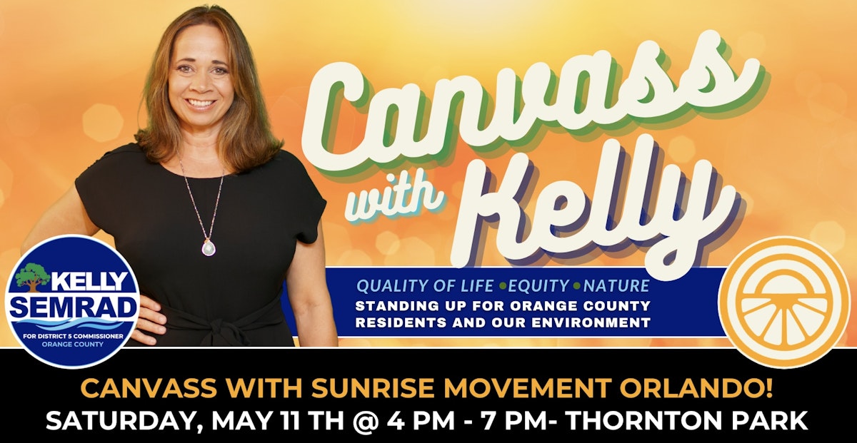 Canvass with Dr. Kelly Semrad · Sunrise Movement