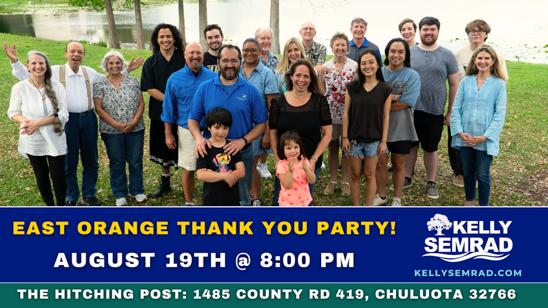 East Side Thank You Party! · Tom Keen for Florida House District 35