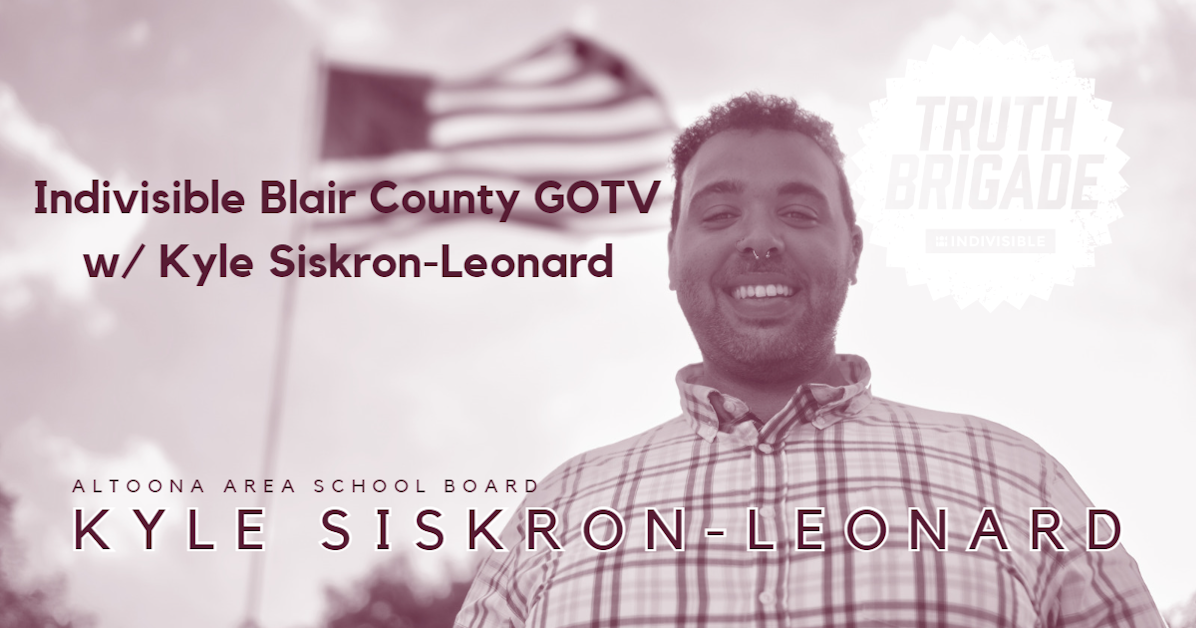 Get Out the Vote! Canvass with Altoona School Board Candidate Kyle ...