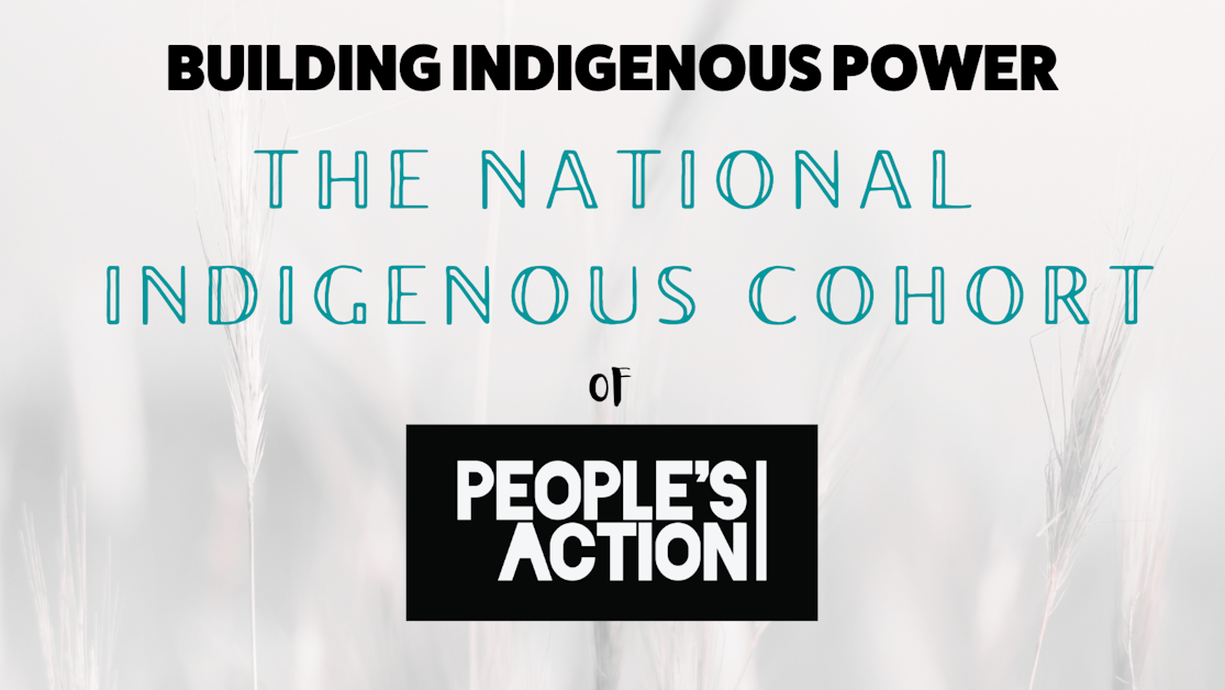 Building Indigenous Power: The National Indigenous Cohort · Seed the Vote