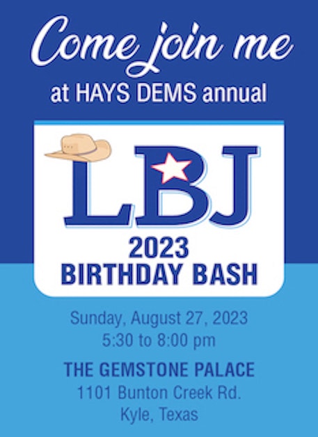 LBJ 2023 Birthday Bash · Mobilize