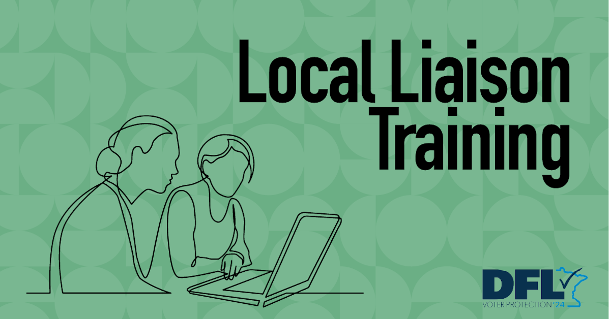 Voter Protection: Local Liaison Training (Wednesdays) · Mobilize